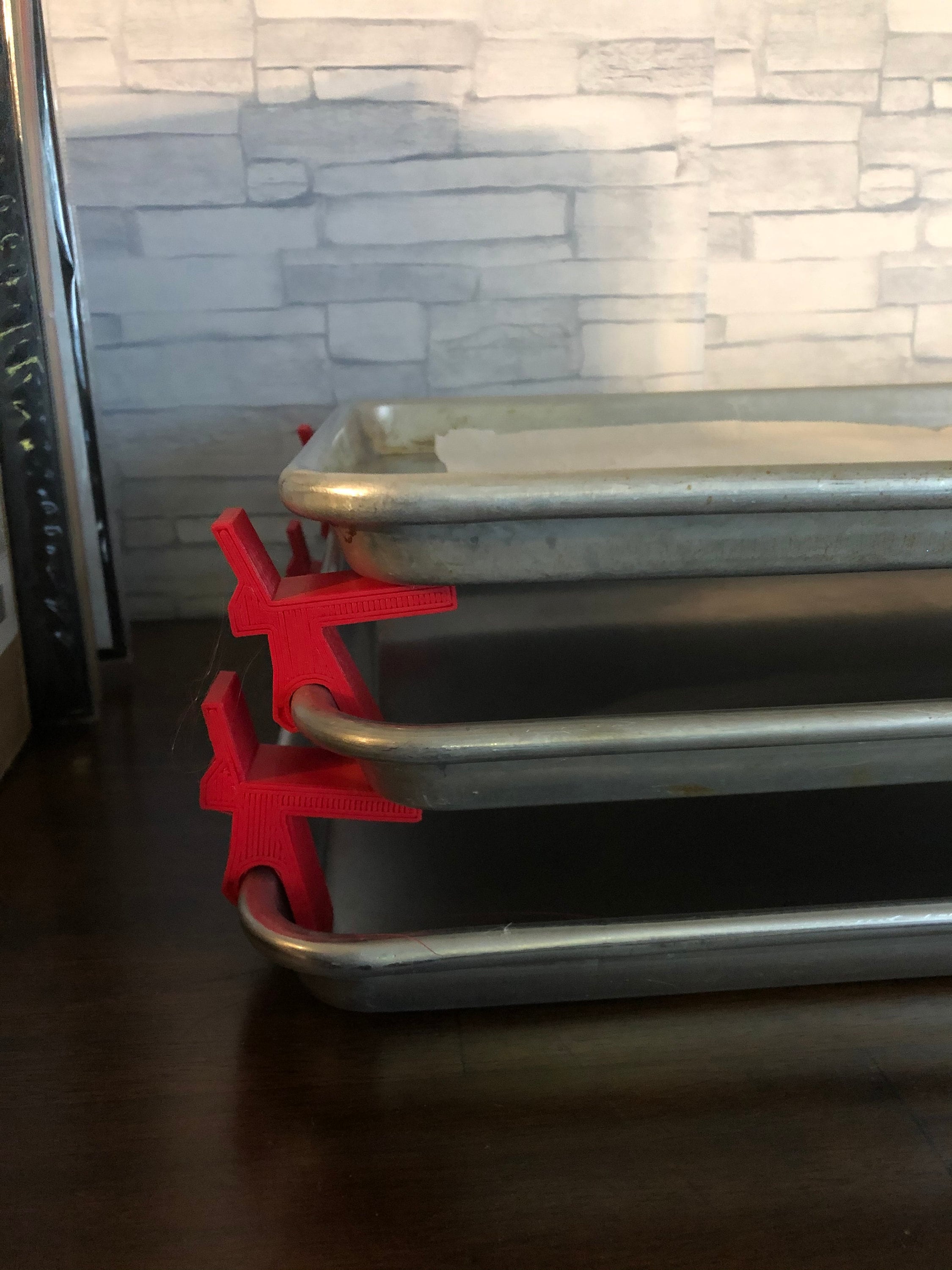 20 Sets of 3D Printed - Cookie Sheet Stackers 2" Tall Actual Items ...