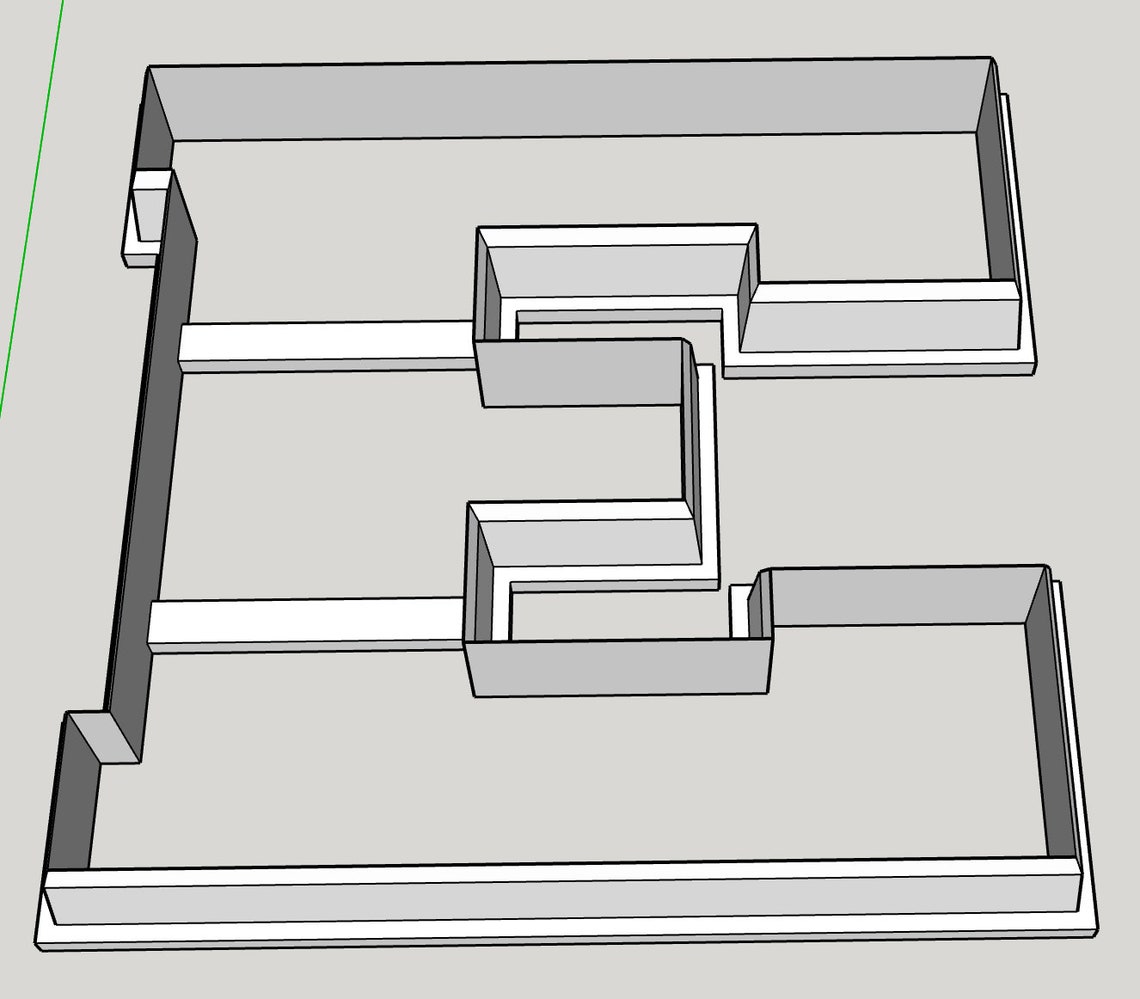Block Capitals Alphabet Cookie Cutter Set .stl File DIGITAL DOWNLOAD - Etsy