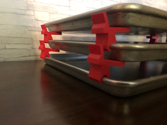 20 Sets of 3D Printed Cookie Sheet Stackers 2 Tall | Etsy