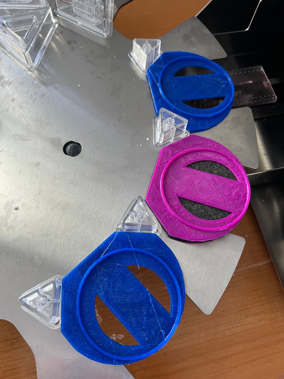 Eddie Edible Cookie Printer Small Round Adapter for Triangle Pegs Tray ...