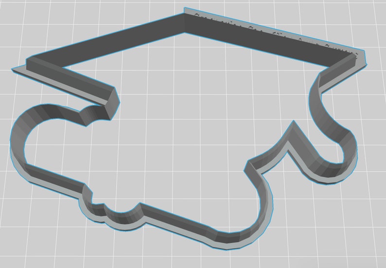 Graduation Cap Cookie Cutter .stl & .gx File DIGITAL DOWNLOAD - Etsy