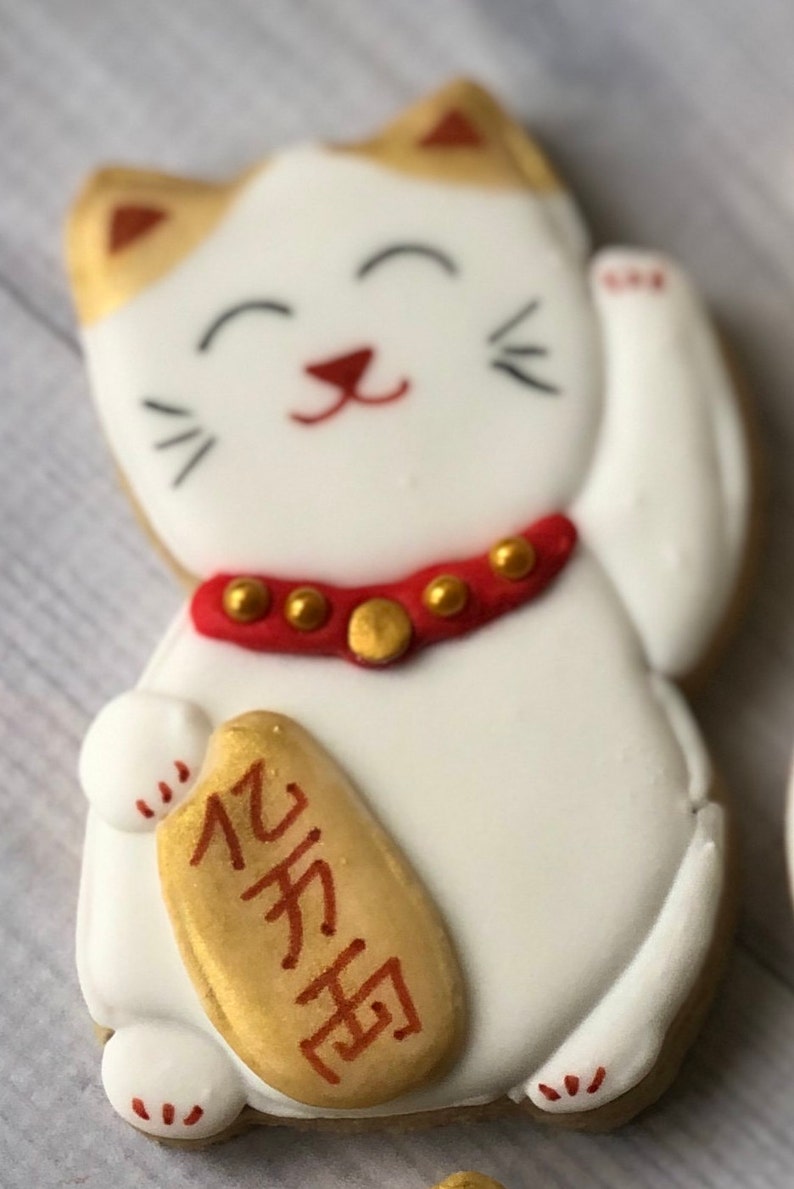 Japanese Happy Cat Cookie Cutter .stl & .gx File DIGITAL DOWNLOAD - Etsy