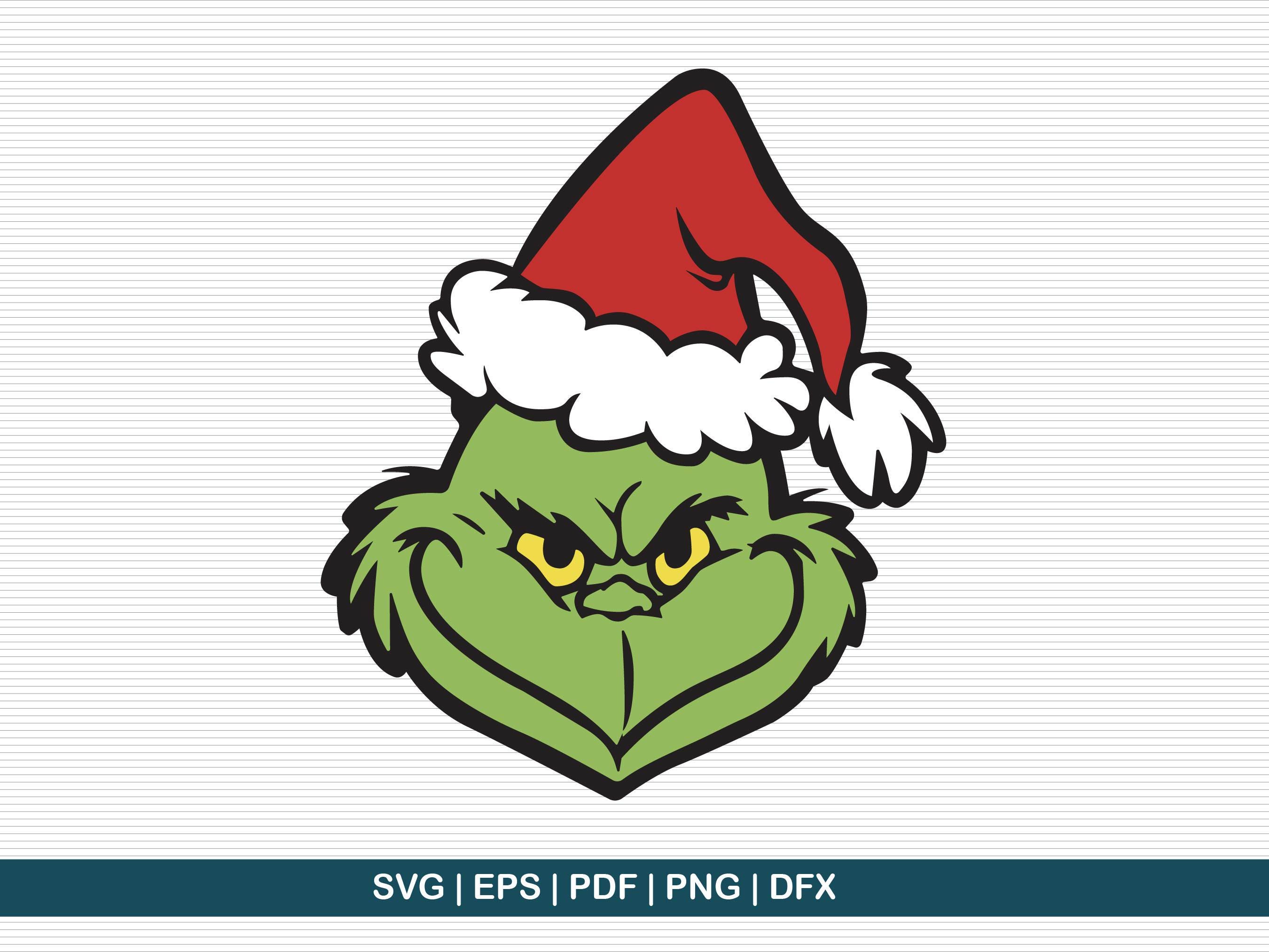 Grinch Face | Digital Download - Etsy