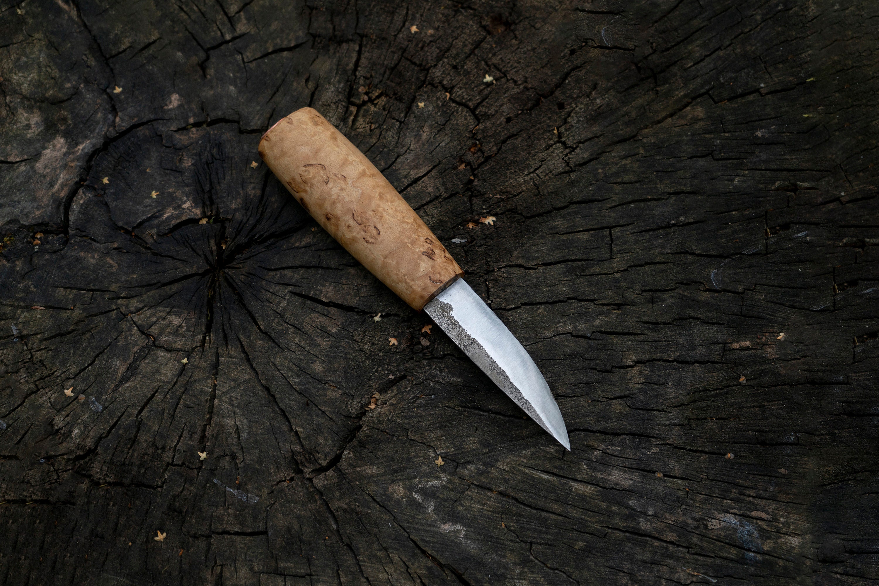 Puukko Knife, Forged Bushcraft Blade, Survival Tool Edge Custom Knives, Traditional Viking ...