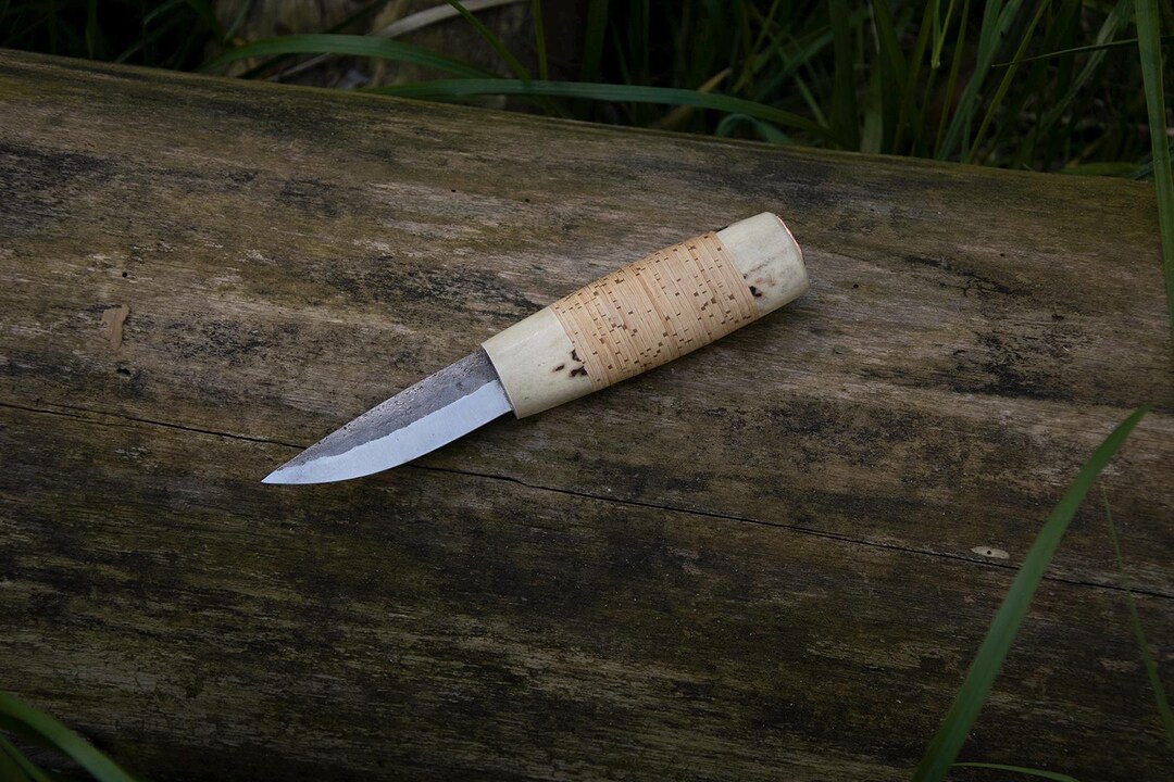Handmade Custom Puukko Bushcraft Knife Custom Woodworking Tools Small ...