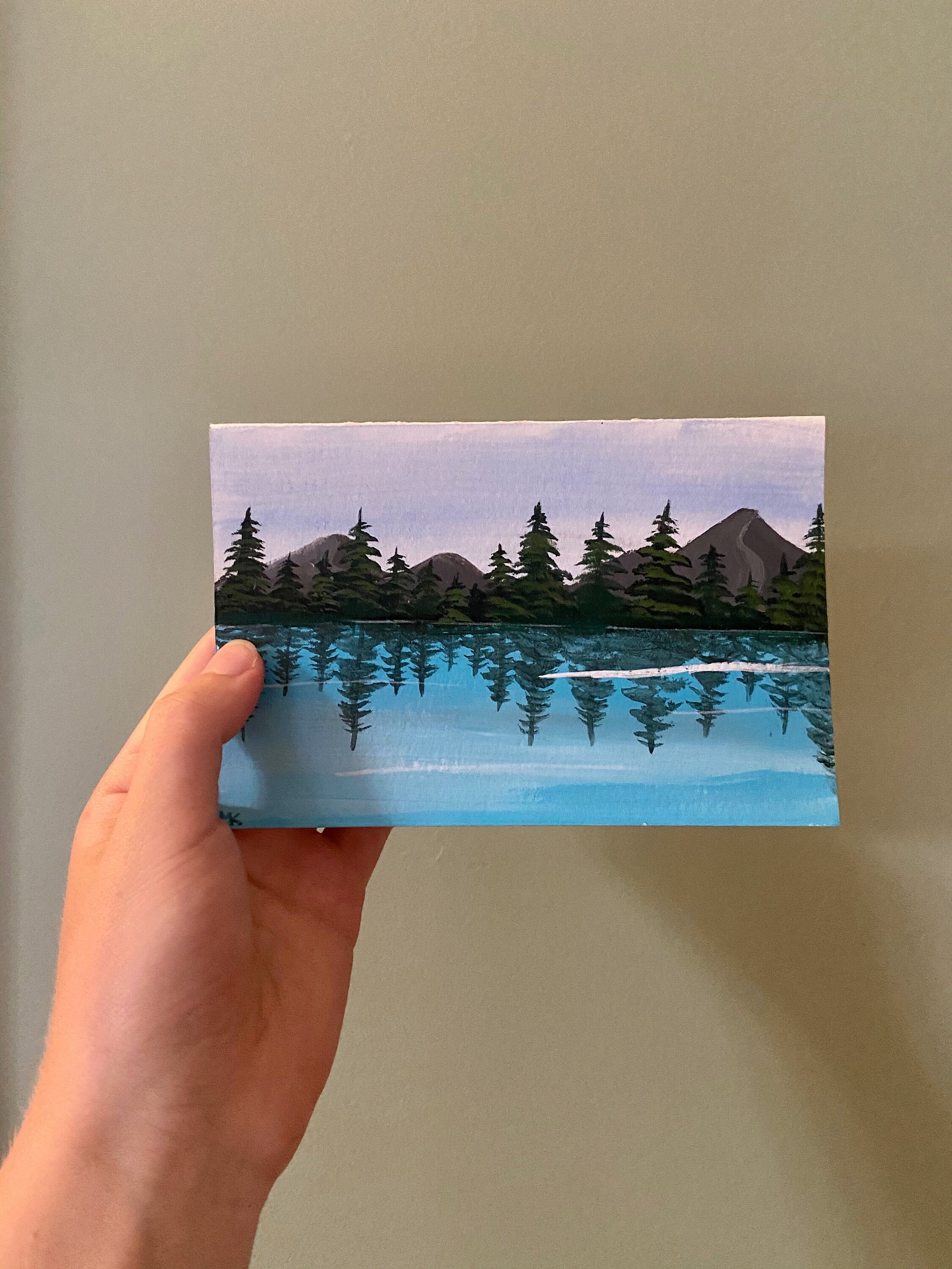 Evergreen Reflection Card - Etsy