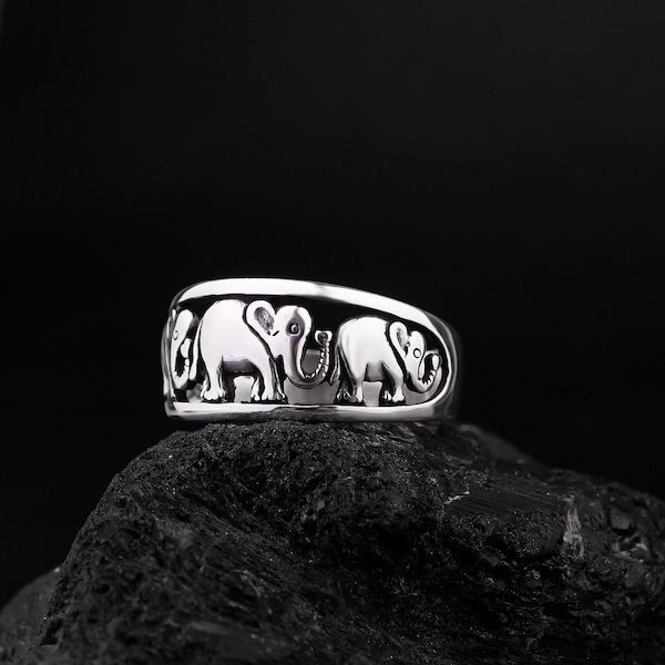Elephant Hair Ring - Etsy