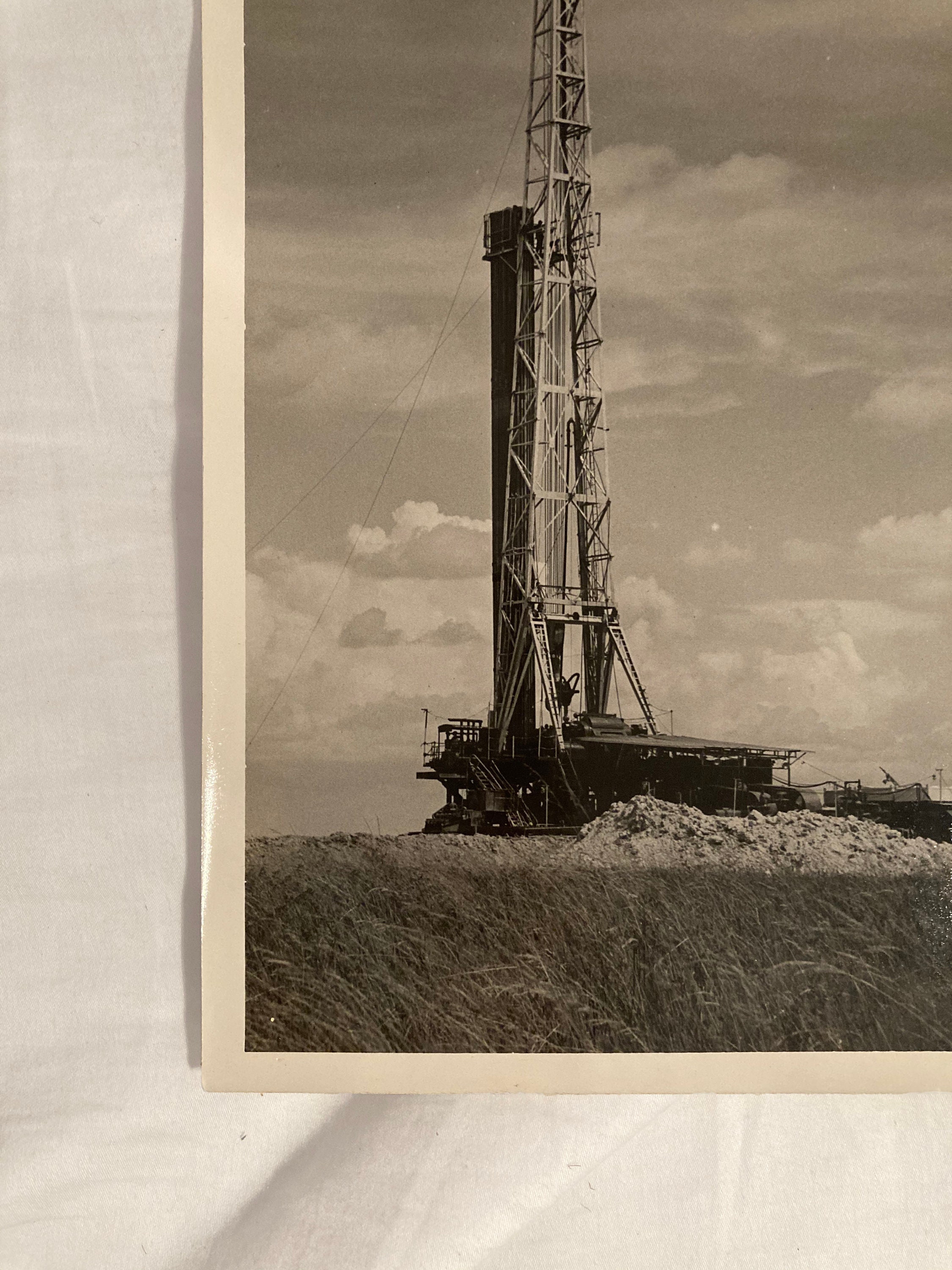 Vintage Oil Rig Photograph - Etsy
