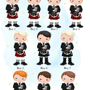 First Holy Communion Card; Scottish First Holy Communion Card; Boy in ...