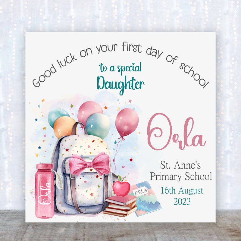 1st Day at Primary - Etsy Denmark