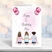 Girls Birthday Card; Children's Bestie Card; Best Friend Card; Kids ...