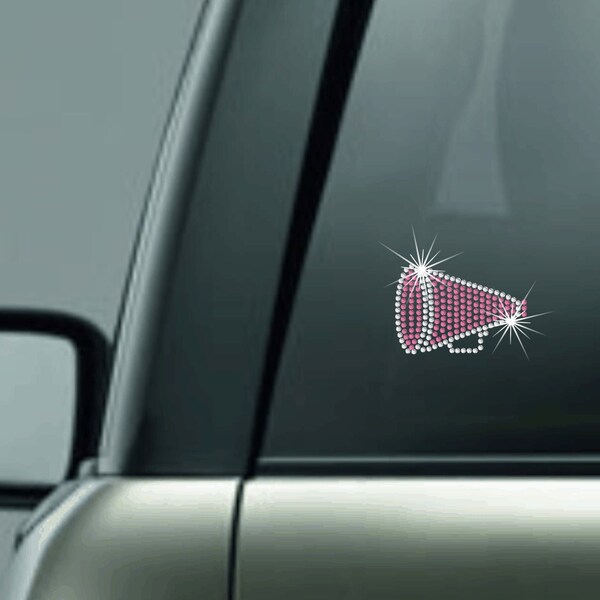 Rhinestone Car Decal - Etsy
