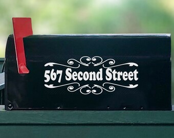 Mailbox Numbers Large House Numbers Address Personalized - Etsy