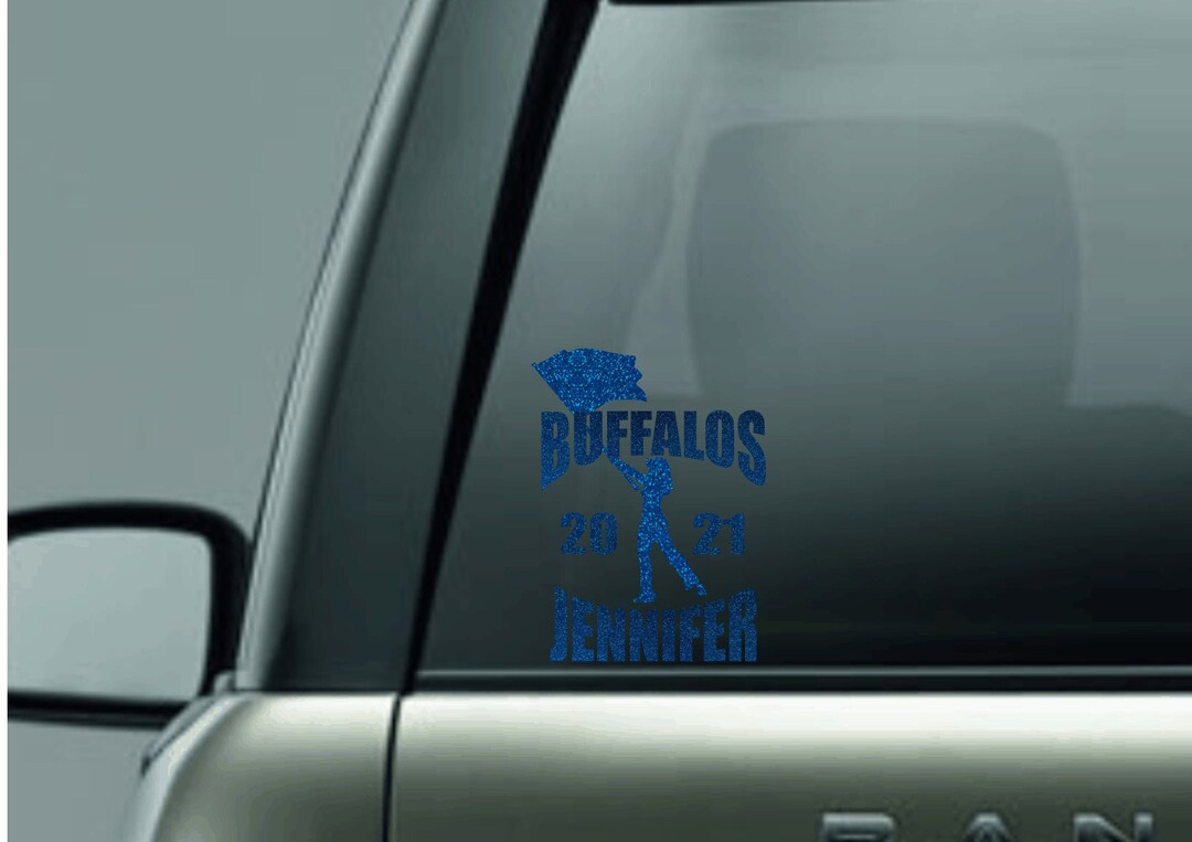 Custom Color Guard Car Decal - Etsy