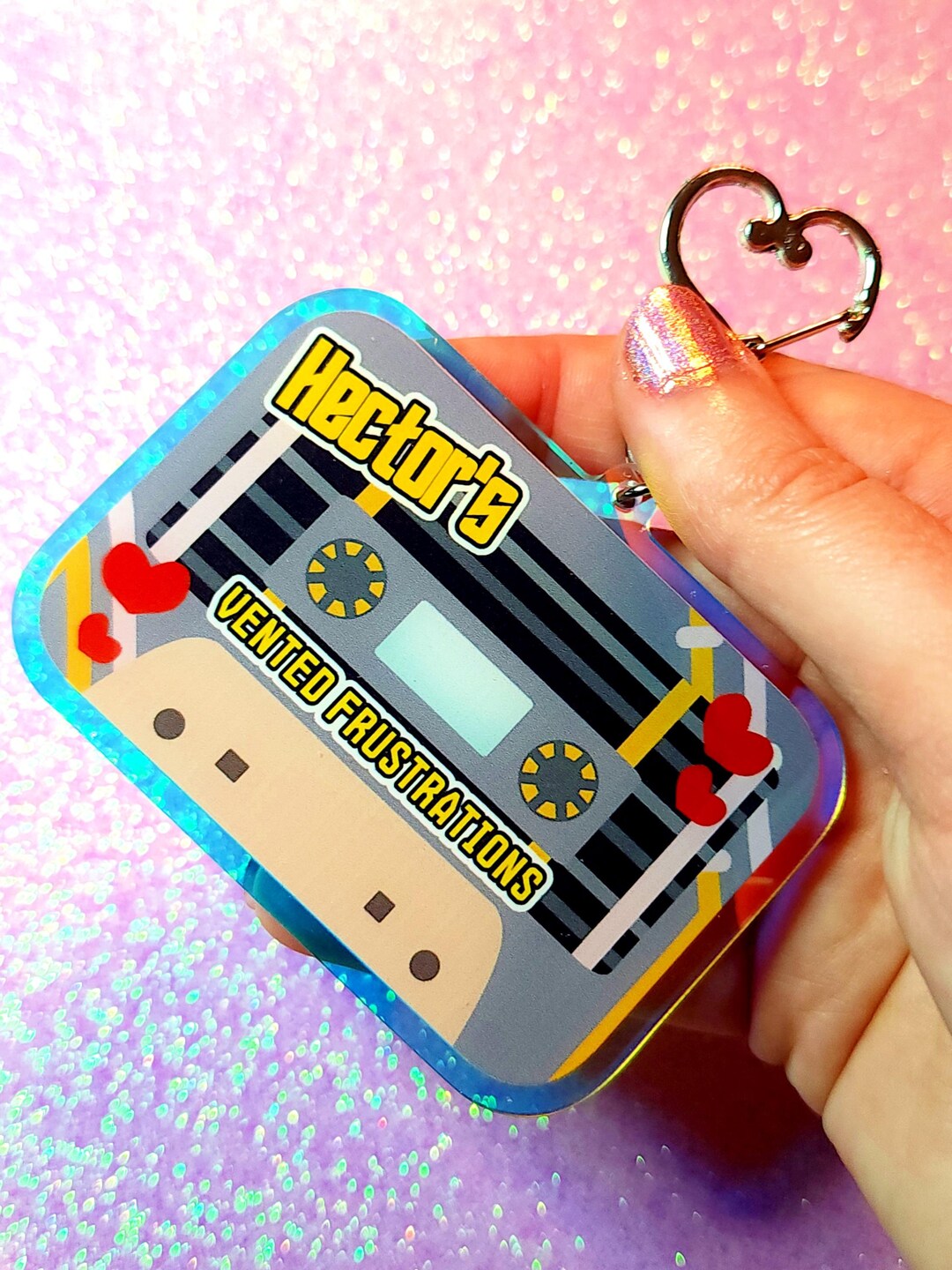 IN STOCK Charms Date Everything Cassettes | 3in Rainbow Acrylic - Etsy