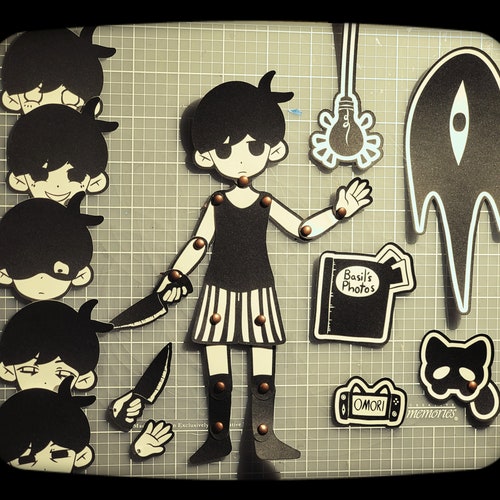 Digital PDF OMORI Paper Puppet - Etsy UK