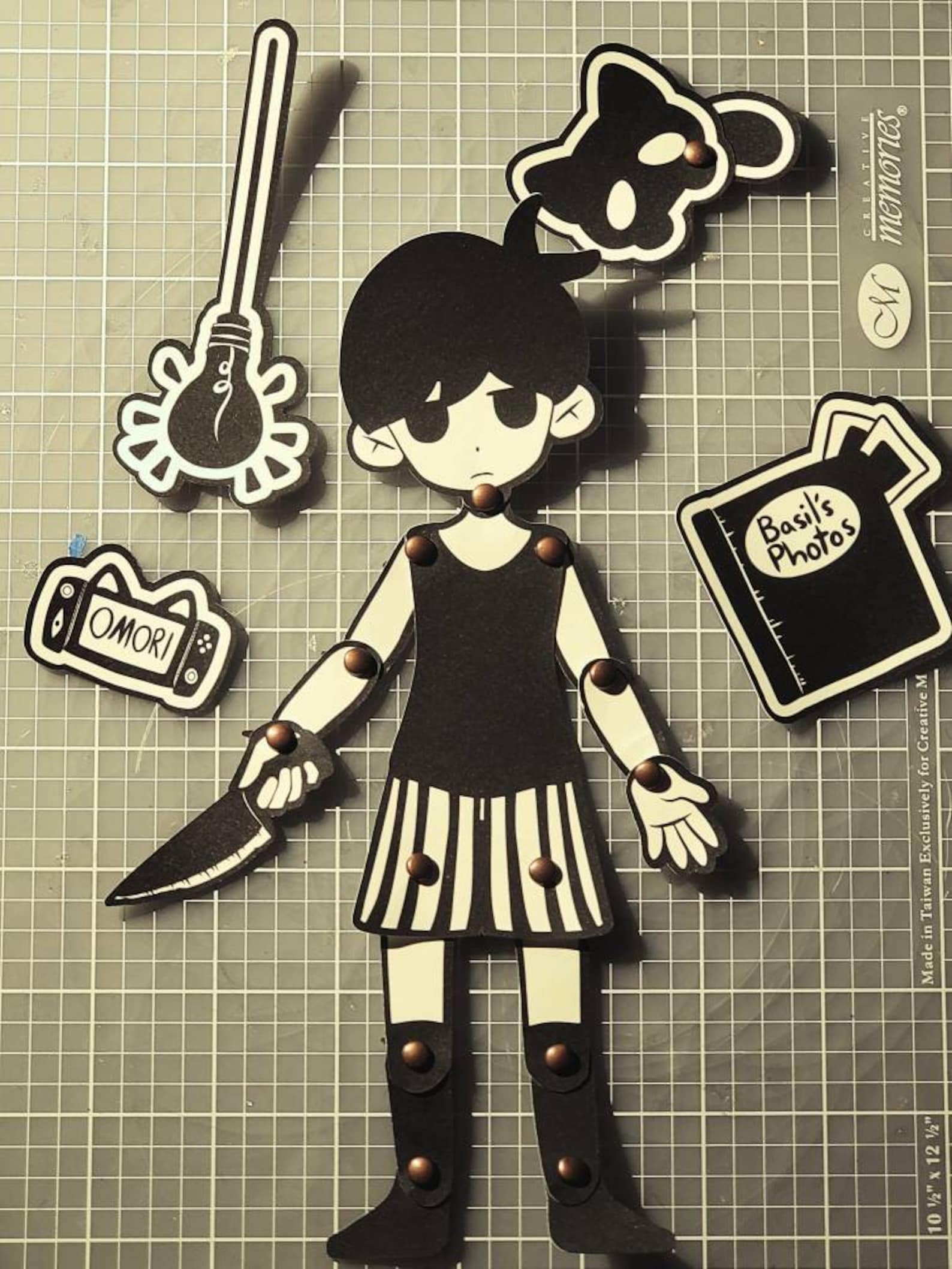 Digital PDF OMORI Paper Puppet - Etsy