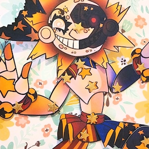 Digital PDF Eclipse Paper Puppets | FNAF Ruin - Etsy