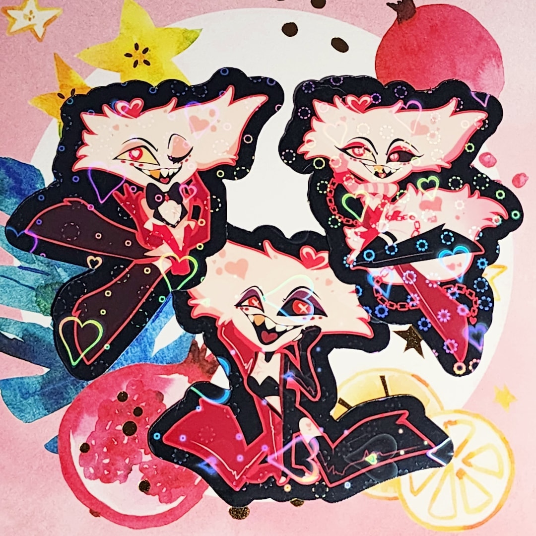 HH Angel Dust Stickers Holographic - Etsy