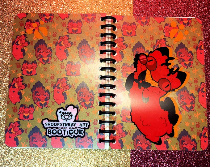 HH Cursed Alastor Cat | A6 Smart Ring Binder Notebook - Etsy