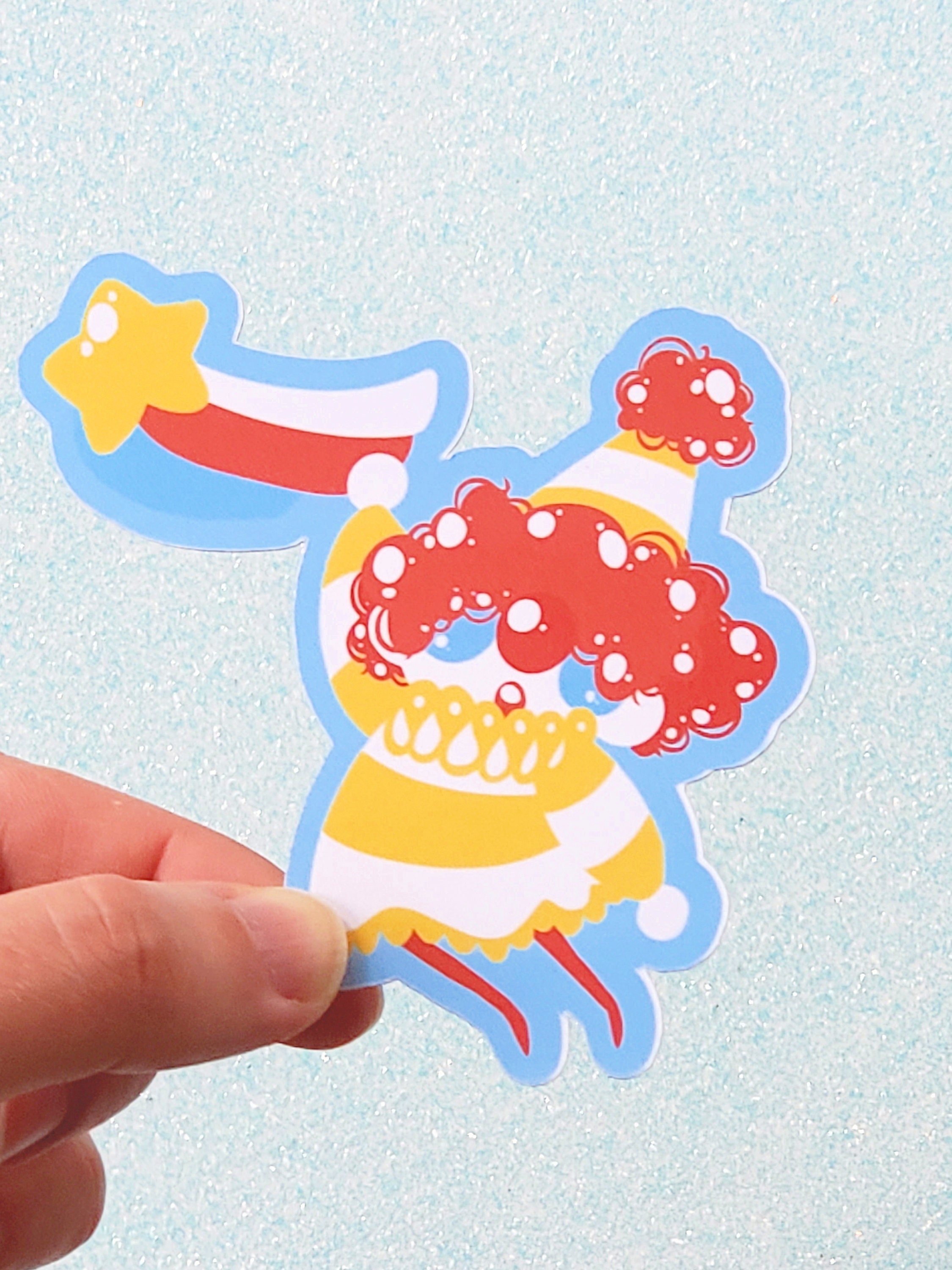 Wish Clown Stickers Clowncore Vinyl Matte or Glossy - Etsy