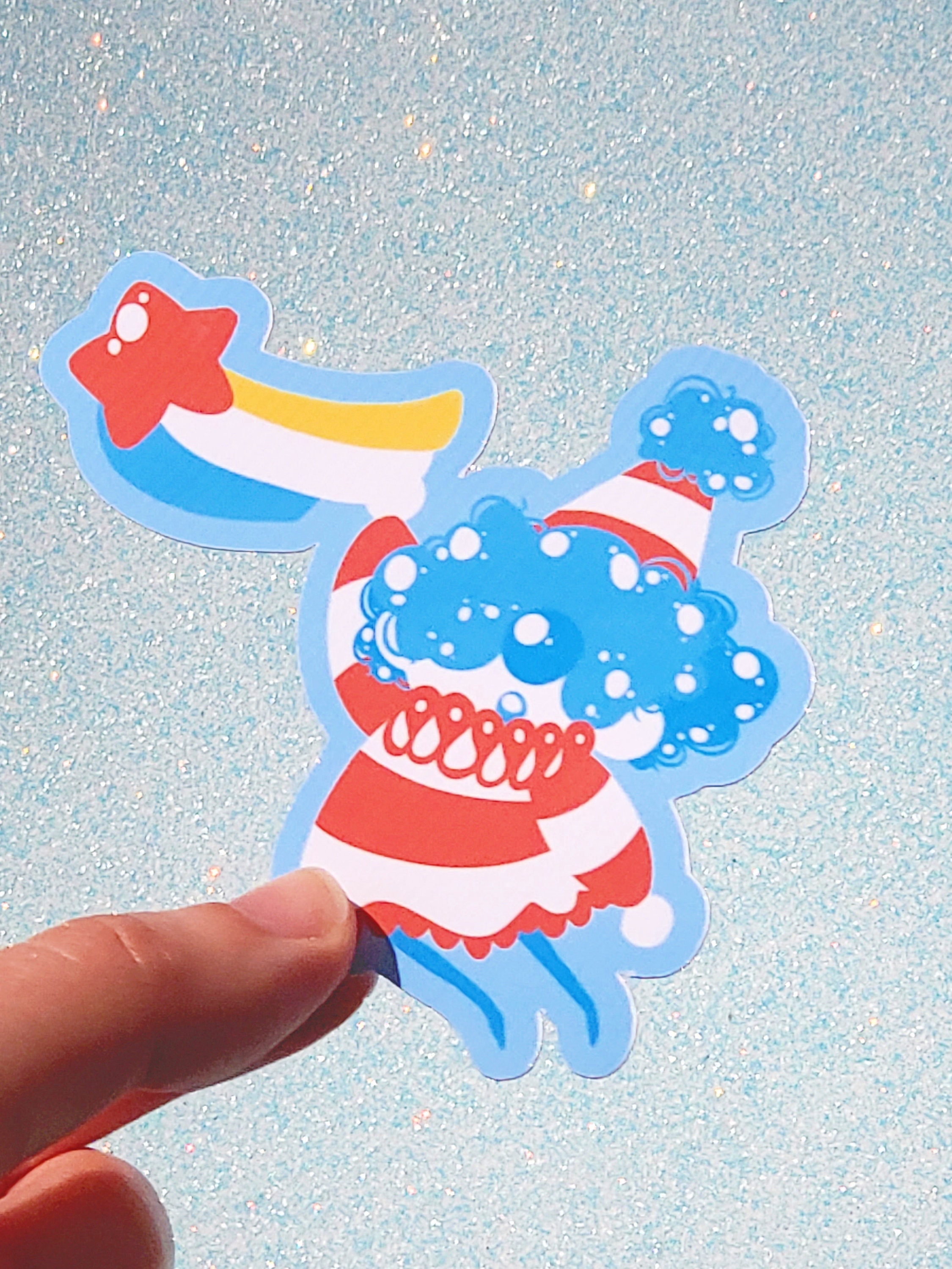 Wish Clown Stickers Clowncore Vinyl Matte or Glossy - Etsy
