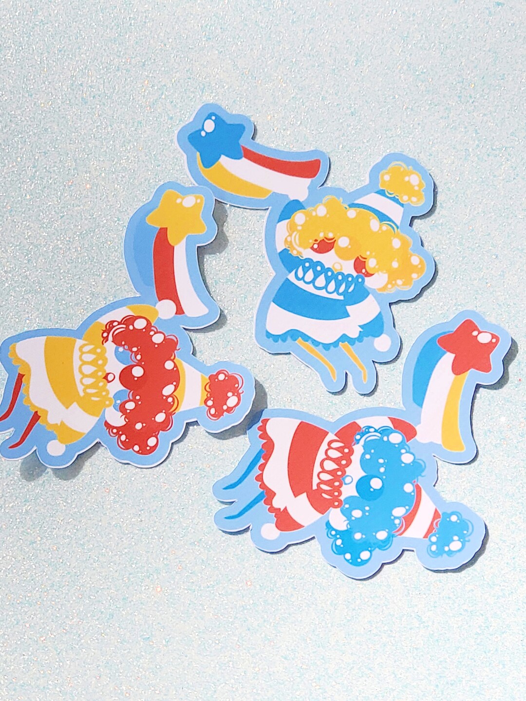 Wish Clown Stickers Clowncore Vinyl Matte or Glossy - Etsy