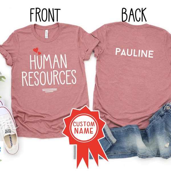 Human Resource Shirt - Etsy