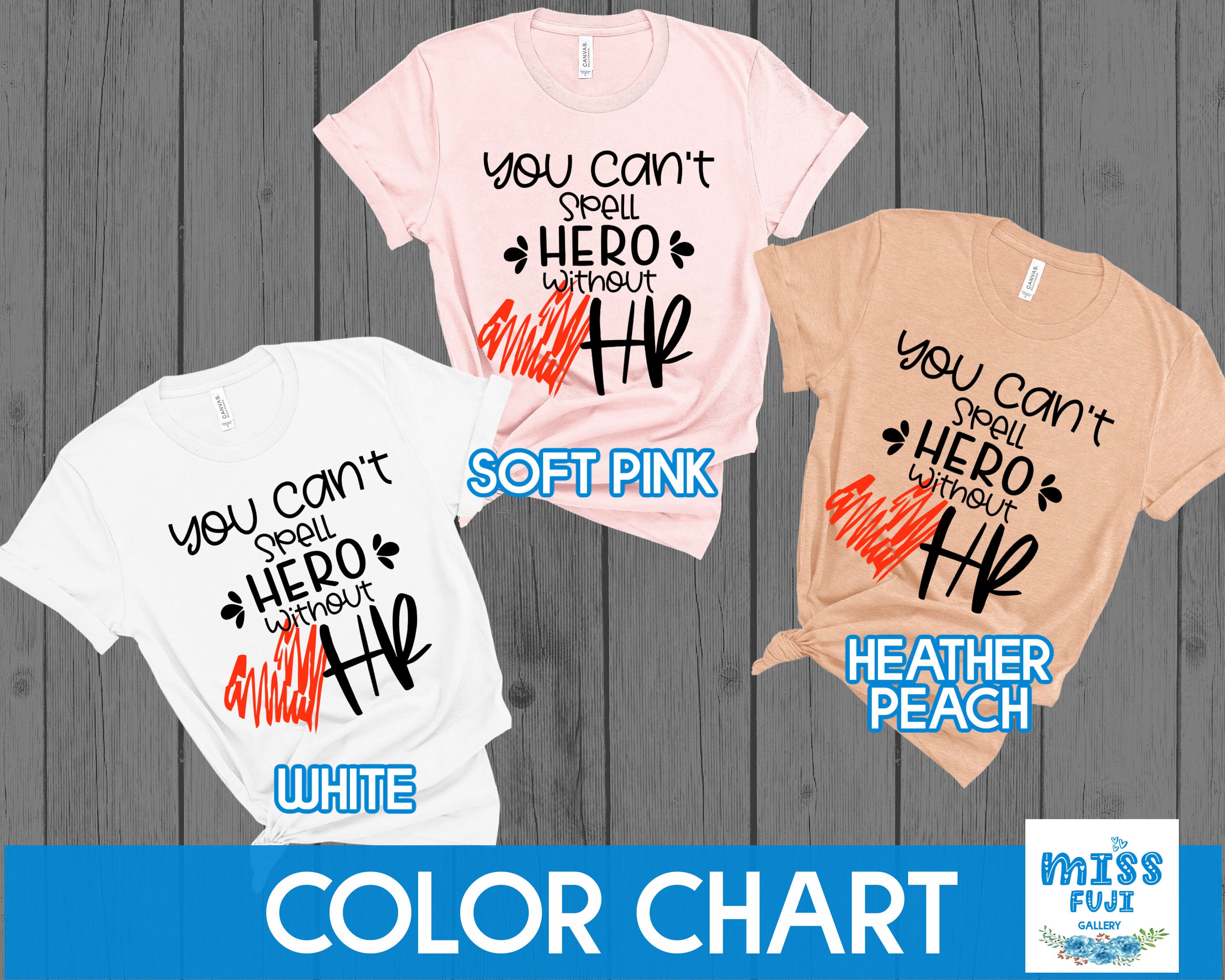 You Can't Spell Hero Without Hr Shirt HR Hero Human | Etsy