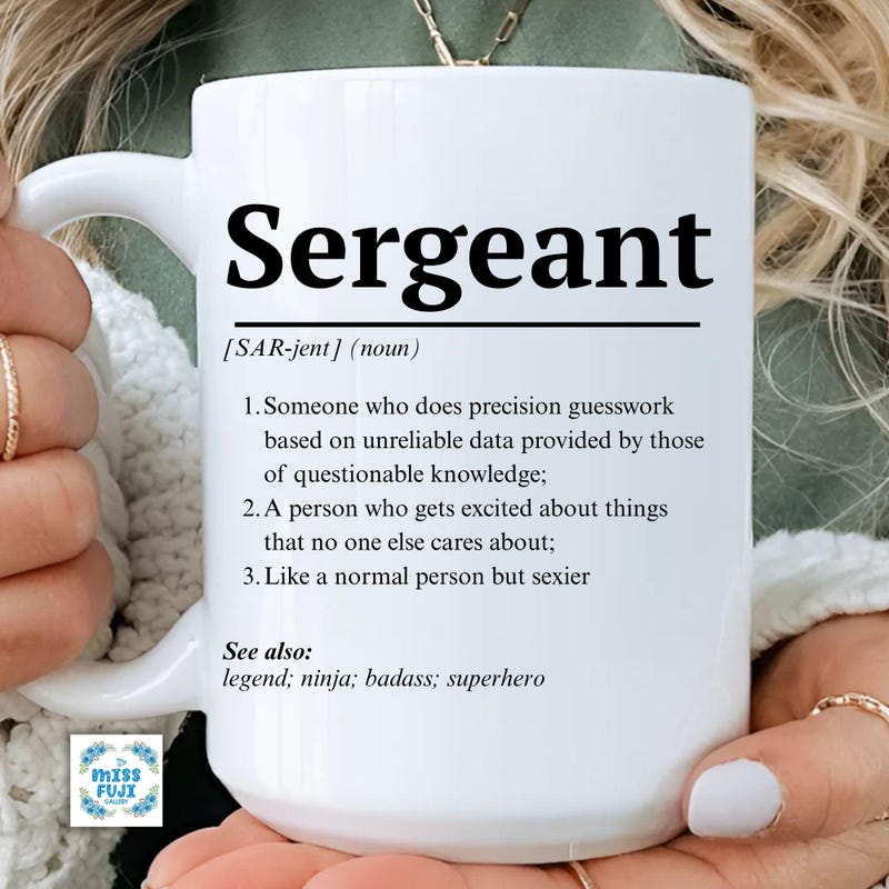 Sergeant - Etsy