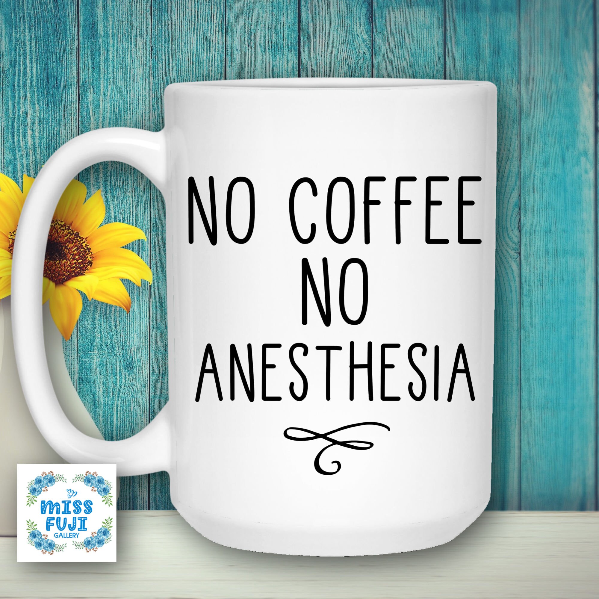 No Coffee No Anesthesia Anesthesiology Mug Funny - Etsy UK