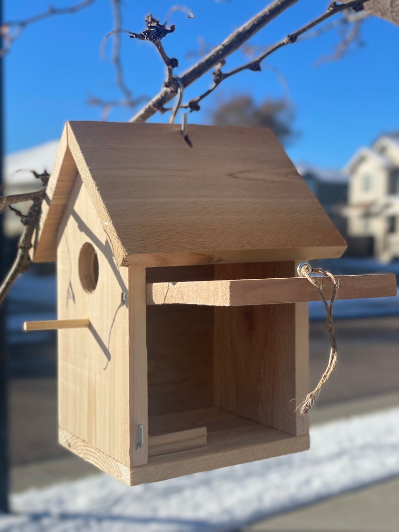 Memorial Birdhouse Laser Engraving: Avery Birdhouse - Etsy