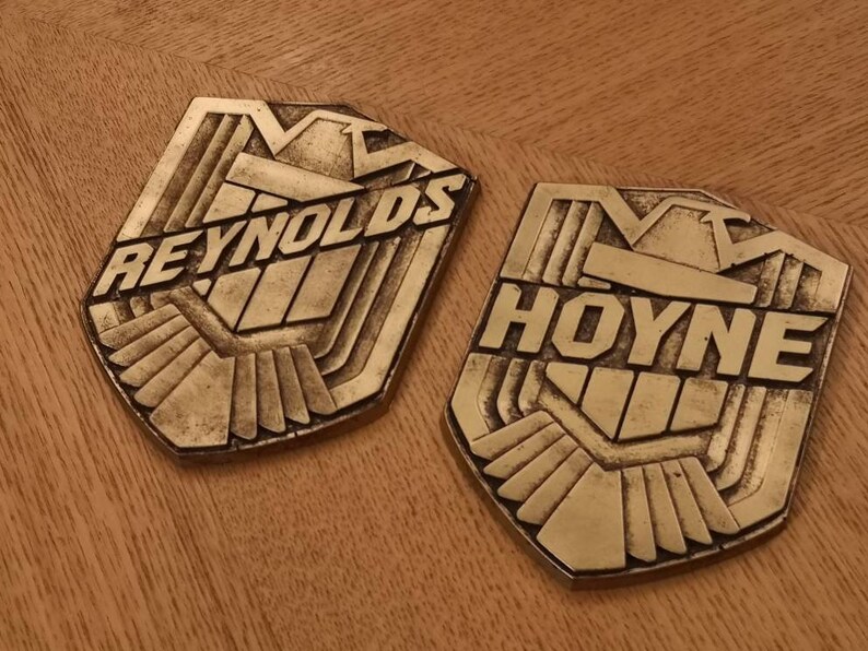 Judge Dredd CUSTOM Badge Mega City 1 | Etsy UK