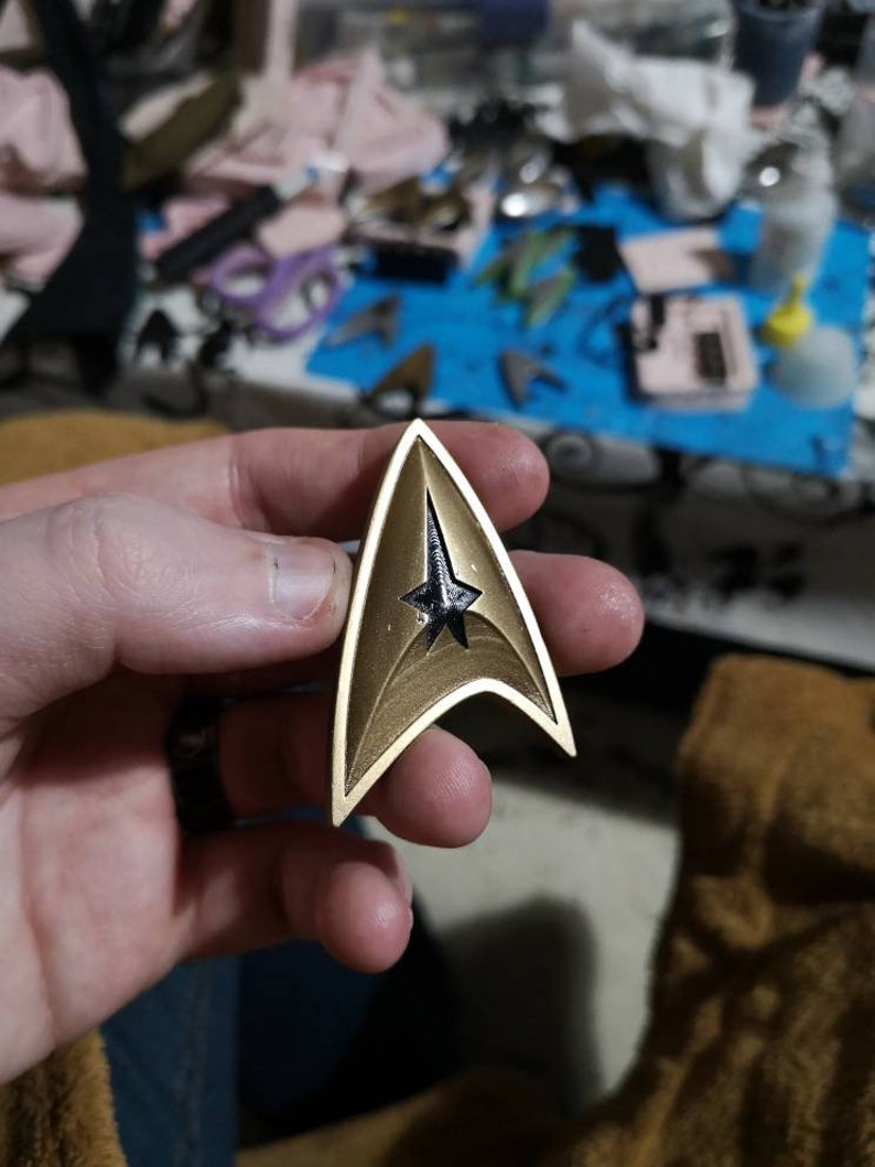 Starfleet Comm Badge Star Trek Online - Etsy