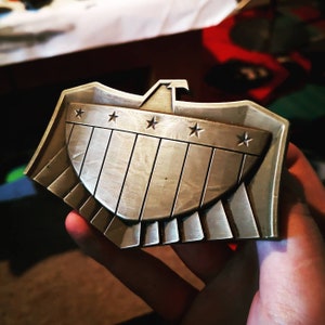 Judge Dredd Belt Buckle Mega City 1 - Etsy