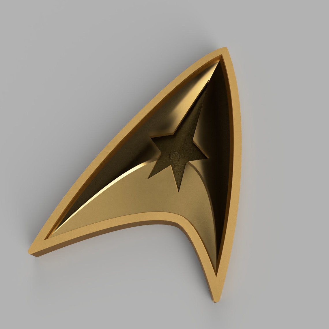 Starfleet Comm Badge Star Trek Online - Etsy