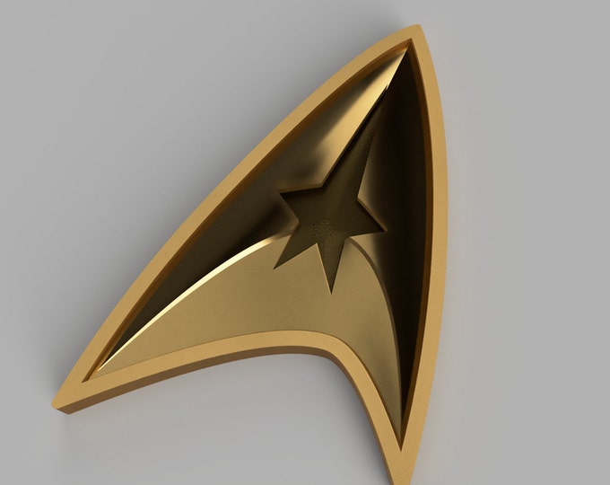 Starfleet Comm Badge - Star Trek Online - Etsy