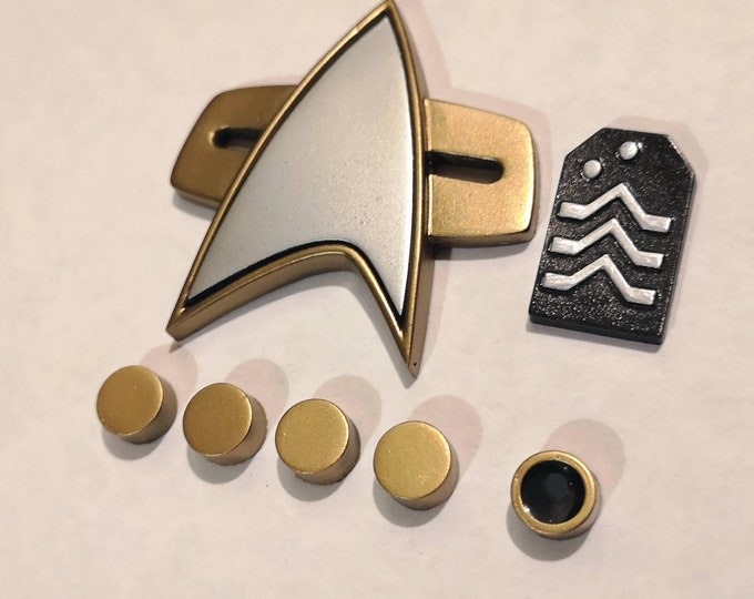 Starfleet Comm Badge - Ds9/voyager/tng Movies/picard - Etsy