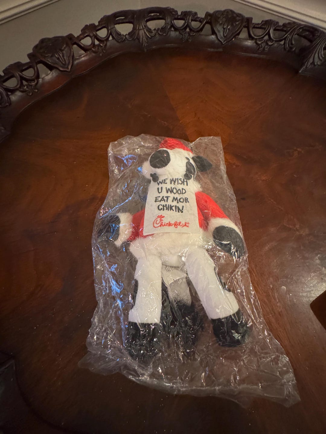 Retired Chick-fil-a Christmas Cow Still Sealed in Wrapper - Etsy