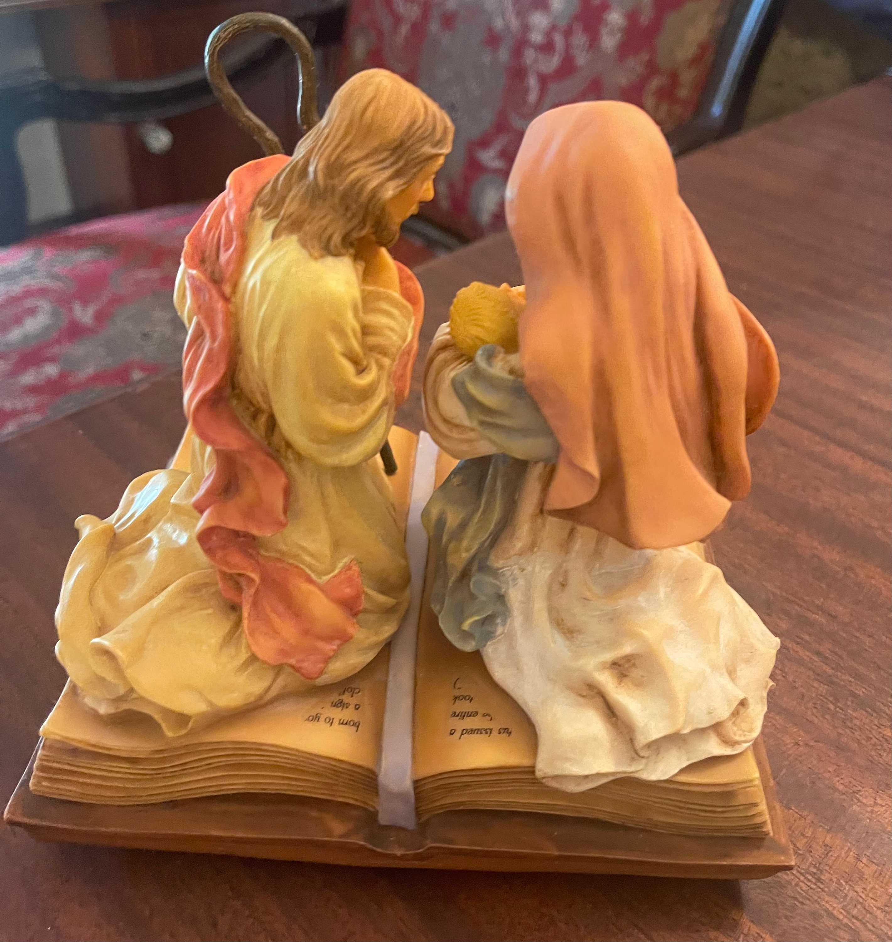 Vintage Religious Music Box, Nativity, Birth of Christ Plays - Etsy