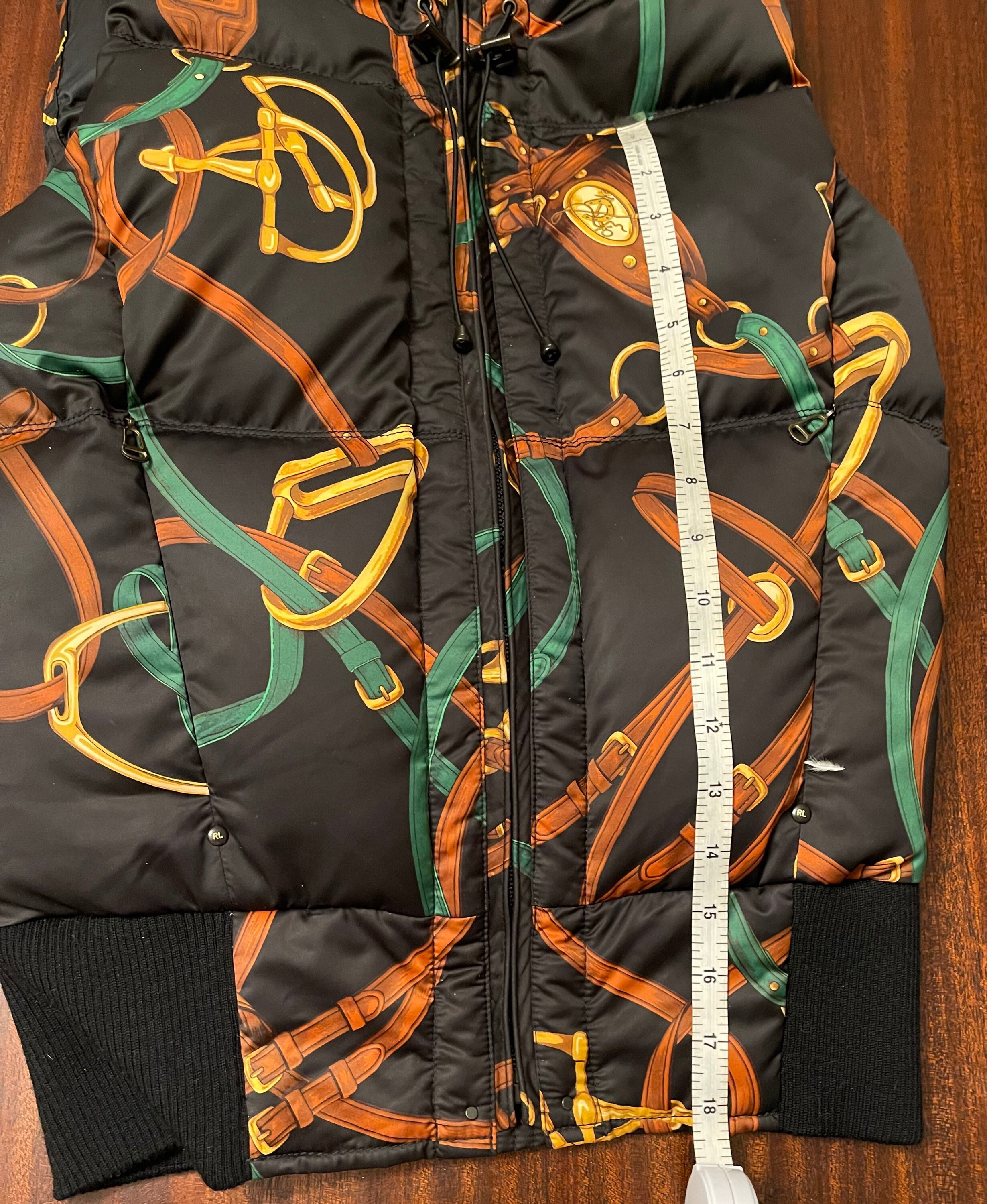 Ralph Lauren Equestrian Vest Extra Small Signature Confirmation ...