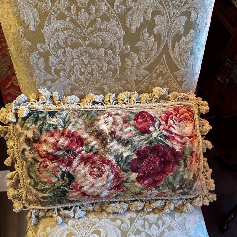 Cabbage Rose Pillow - Etsy