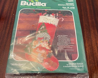 Bucilla Stocking Kit - Etsy