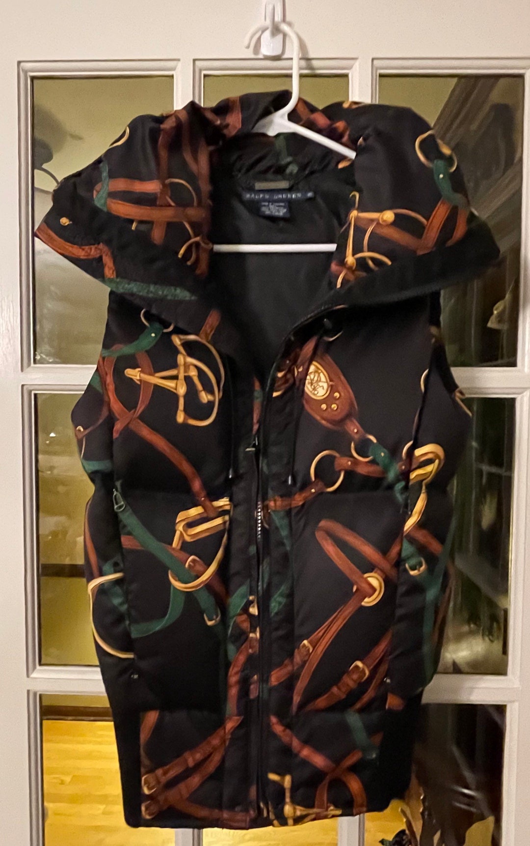 Ralph Lauren Equestrian Vest Extra Small Signature Confirmation ...