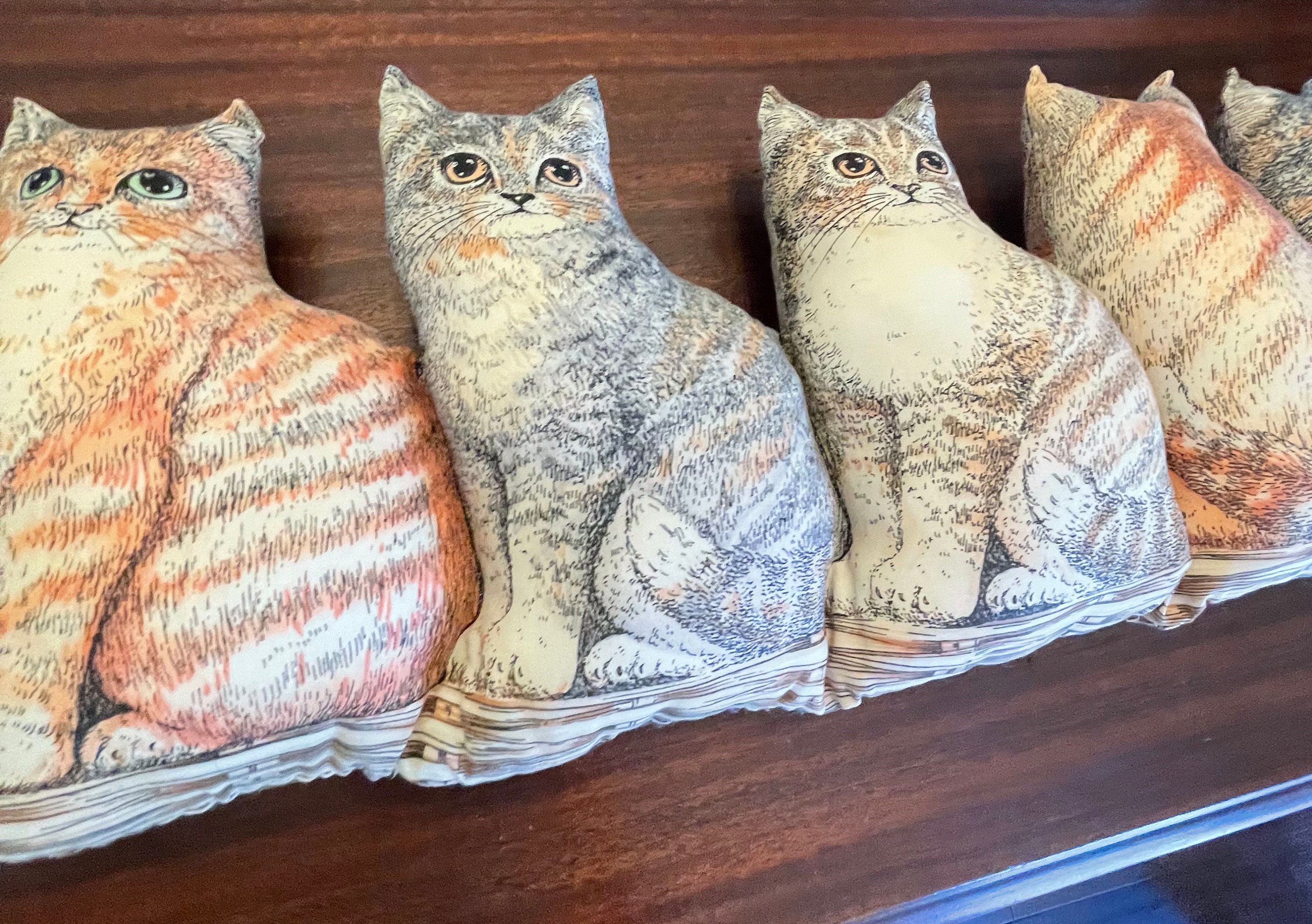 Vintage Tabby, Mult-colored Cats Door Draft Stopper, Decor - Etsy