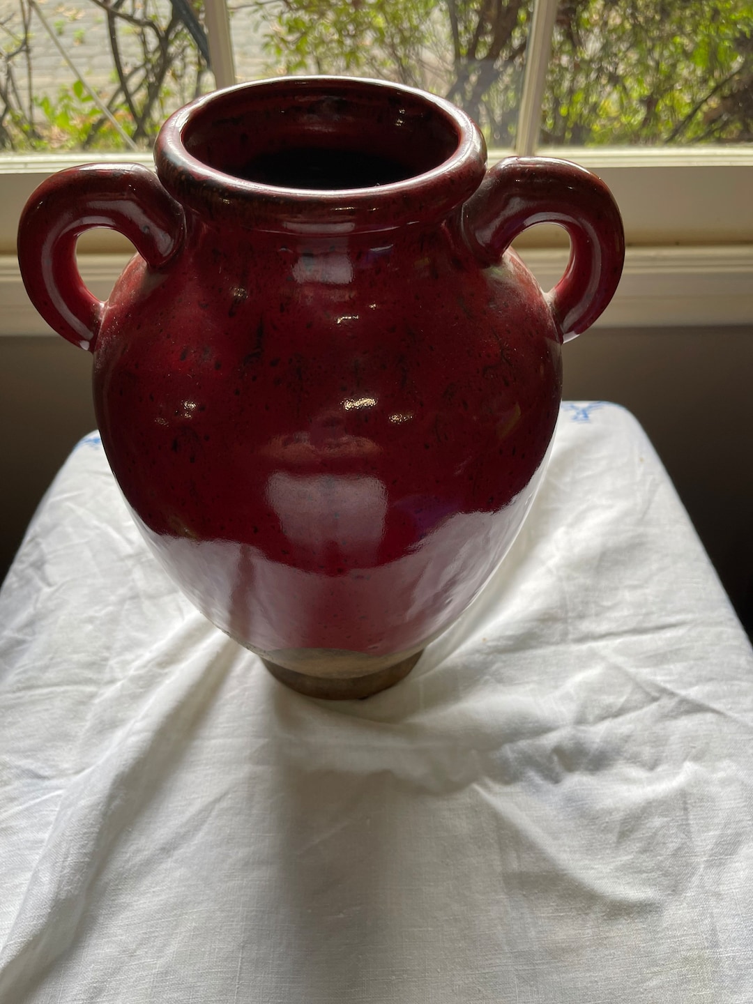 Southern Living Red Tuscan Olive Jar With Handles - Etsy