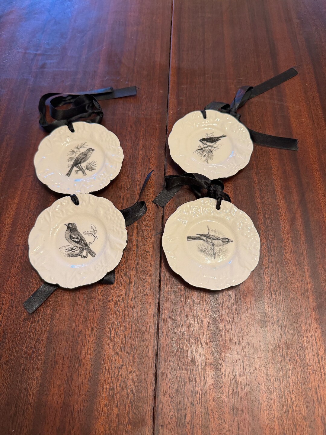 Vintage Set of -4- Mary Carol -MINATURE Bird Ornaments,-4-, Different ...
