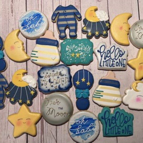 Over the Moon Cookies - Etsy