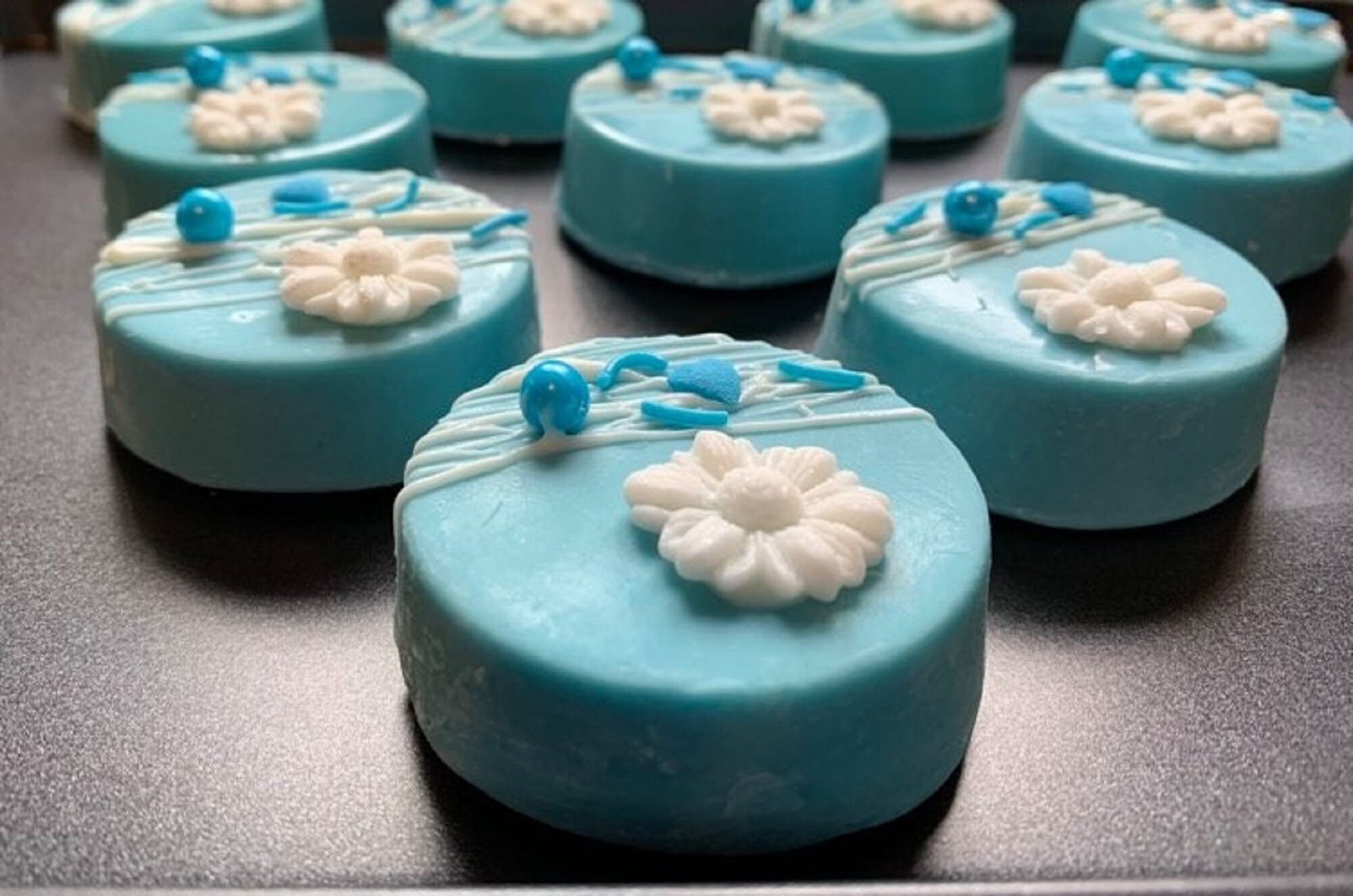 Baby Shower Chocolate Covered Oreos Blue - Etsy