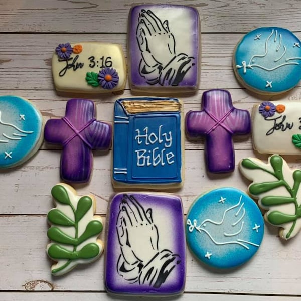 Religious Cookies - Etsy